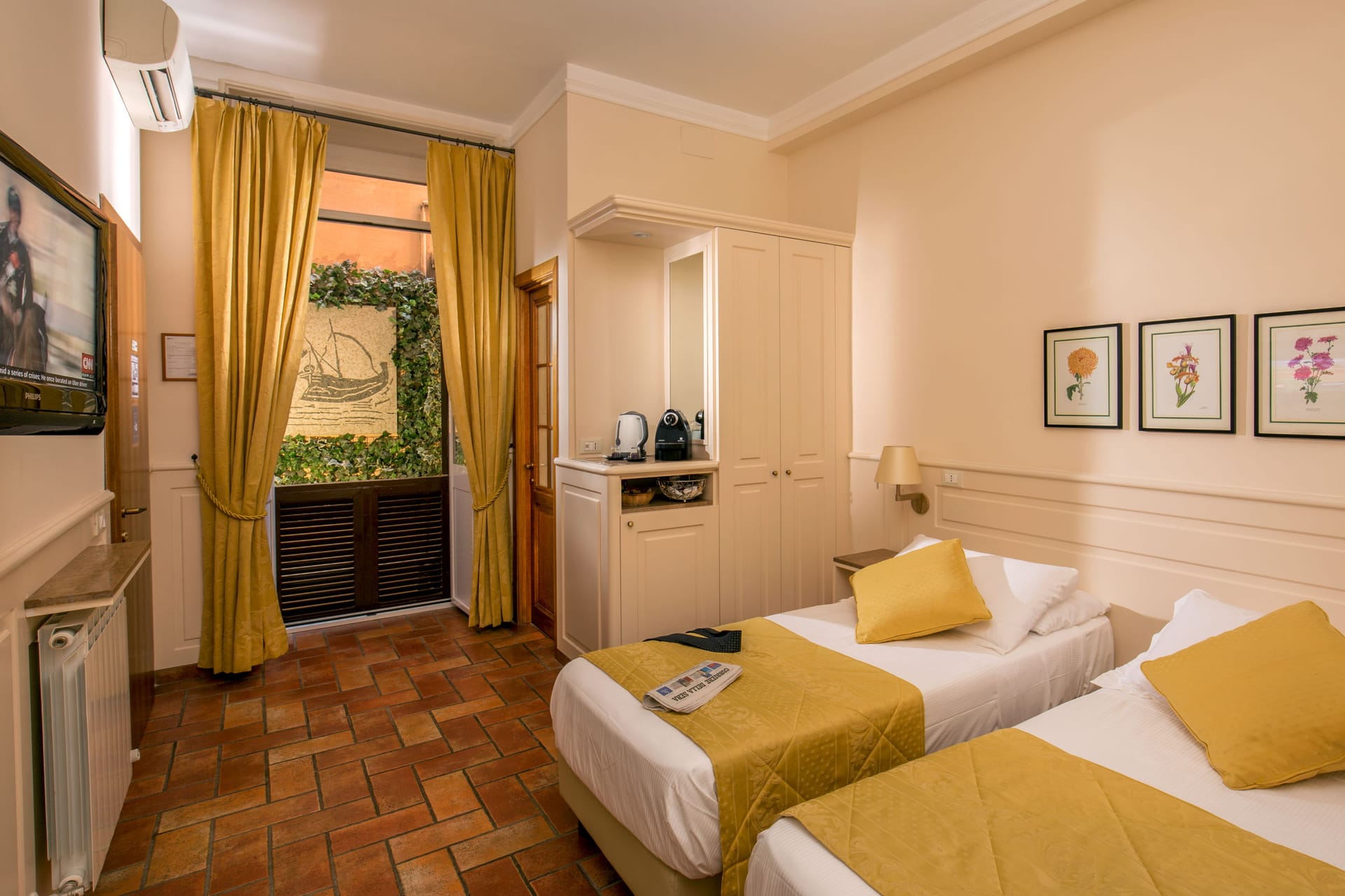Twin Room - Aenea Superior Inn Rome Italy | Book Online