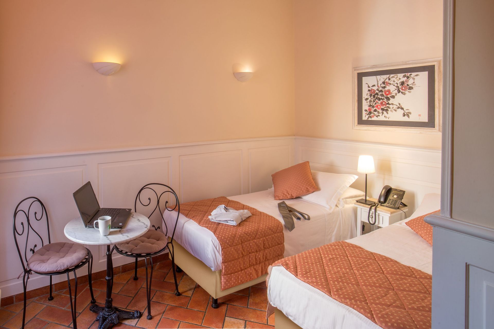 Twin Room - Aenea Superior Inn Rome Italy | Book Online