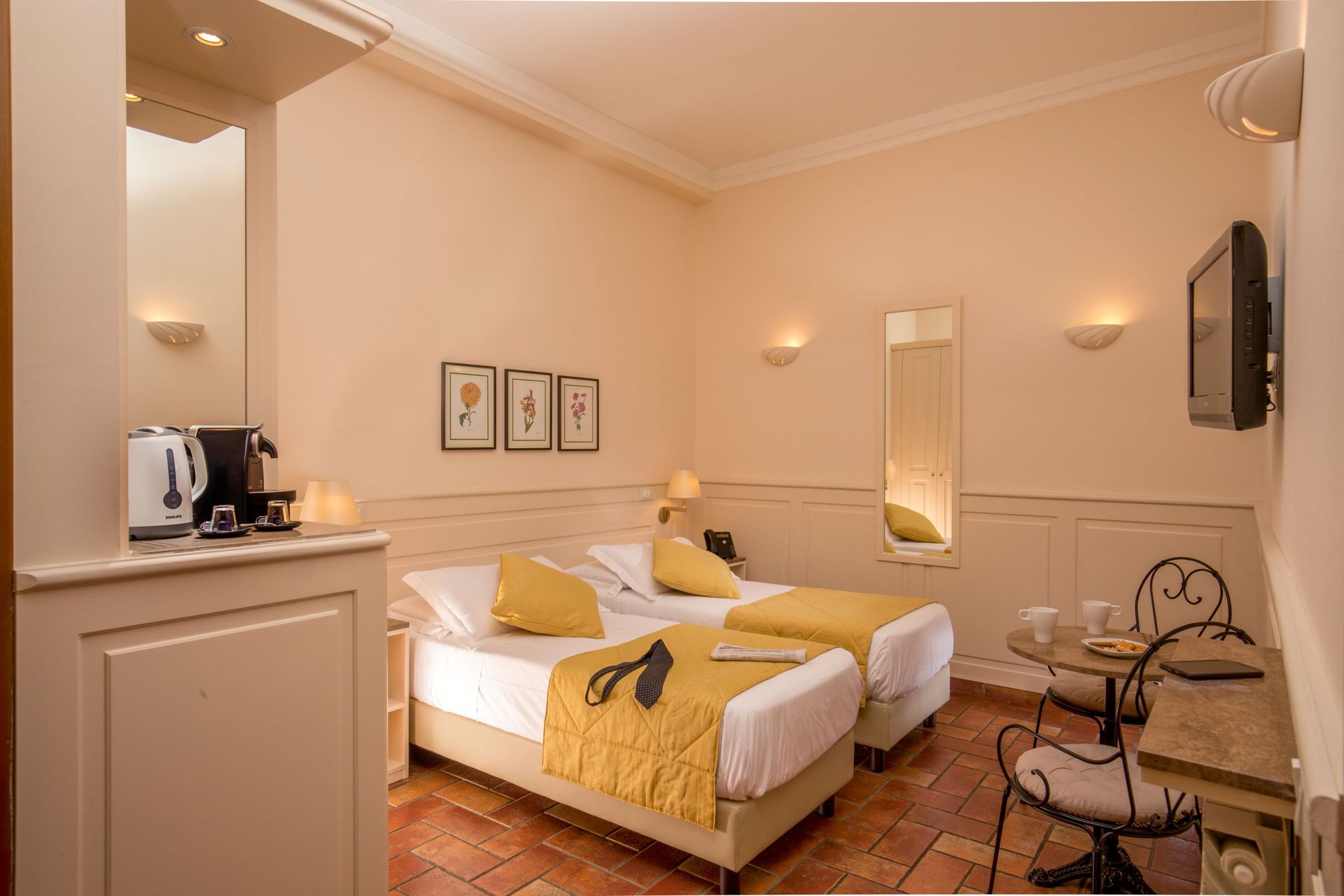 Twin Room - Aenea Superior Inn Rome Italy | Book Online