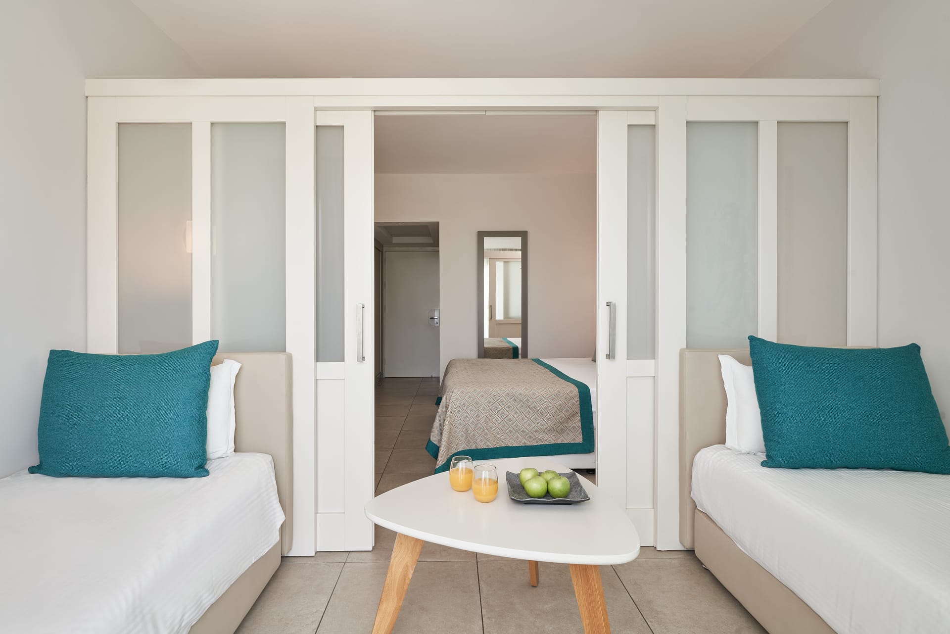 Family Room Sliding Doors Inland View - Atlantica Aeneas Resort, Ayia ...