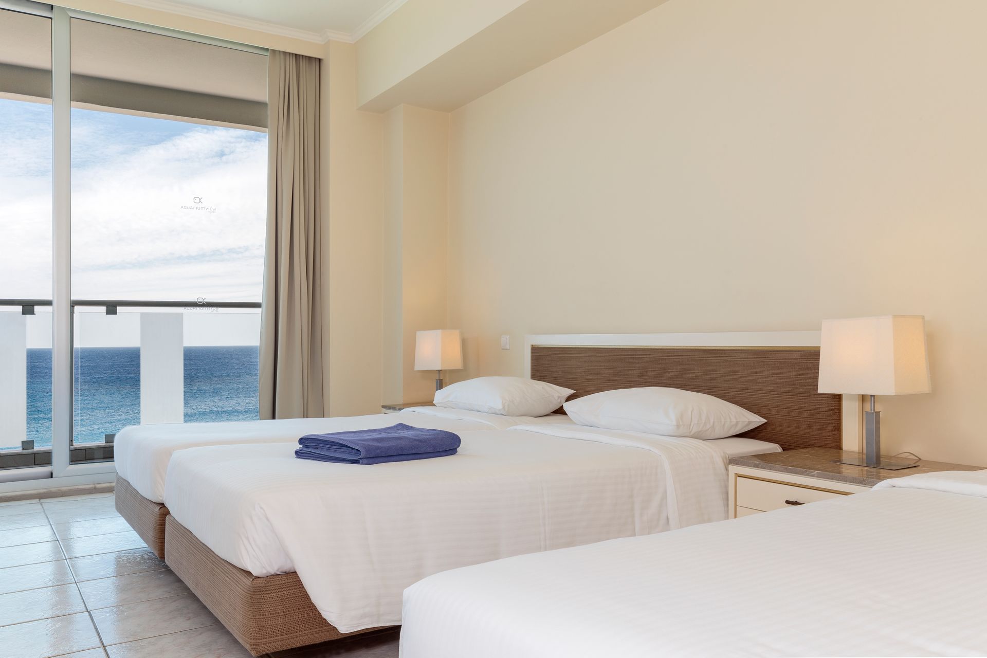 Standard Room Sea View - Aquarium View Hotel Rhodes Greece | Book Online