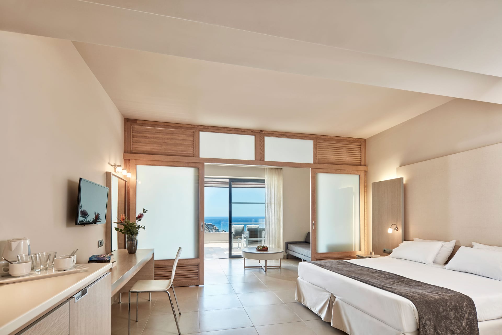 Superior Family Room Sea View Atlantica Mikri Poli Crete Makri Superior Family Room Sea View Atlantica Mikri Poli Crete Makri