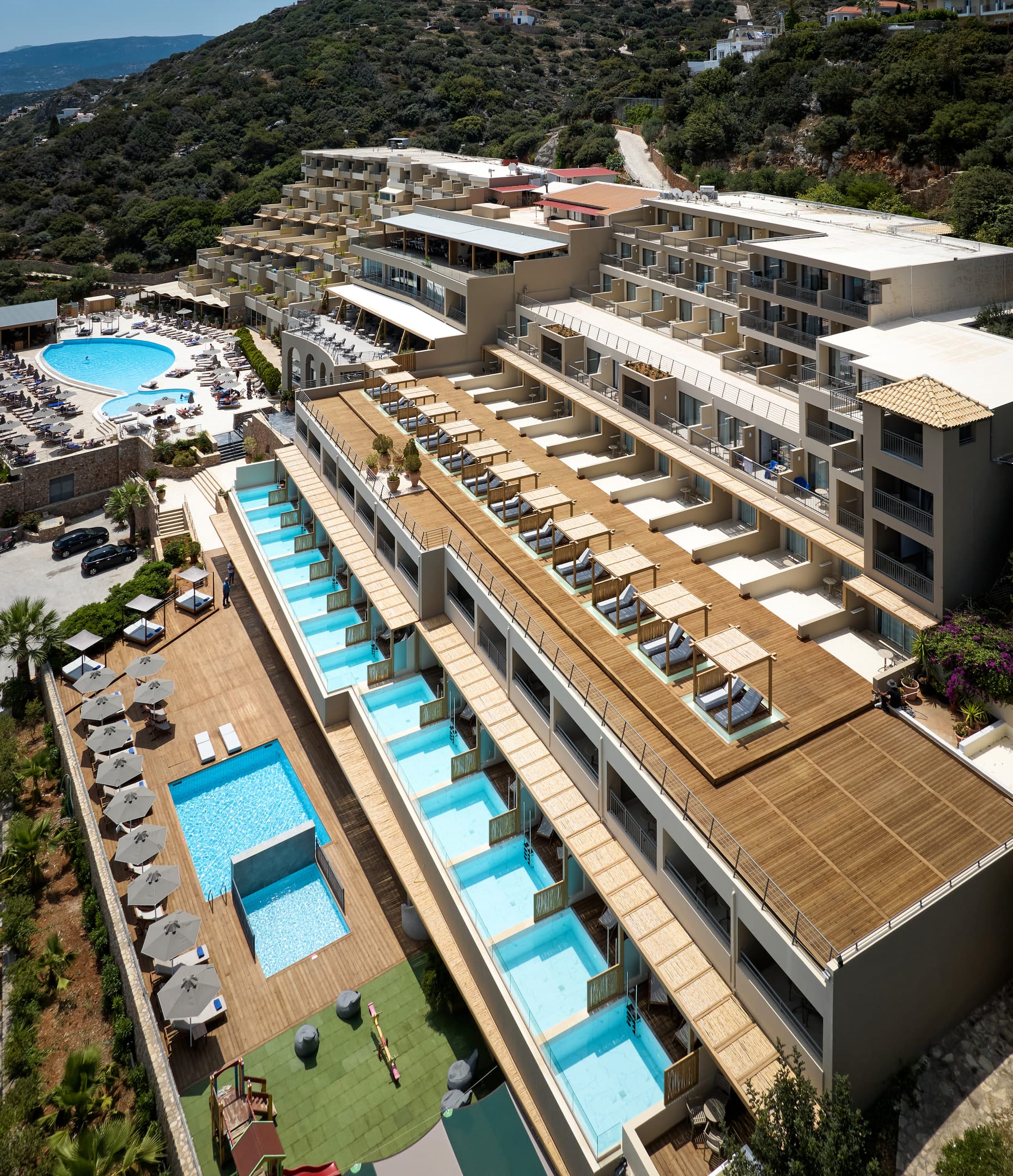 Superior Double Individual Pool Sea View - Blue Marine Resort & Spa ...