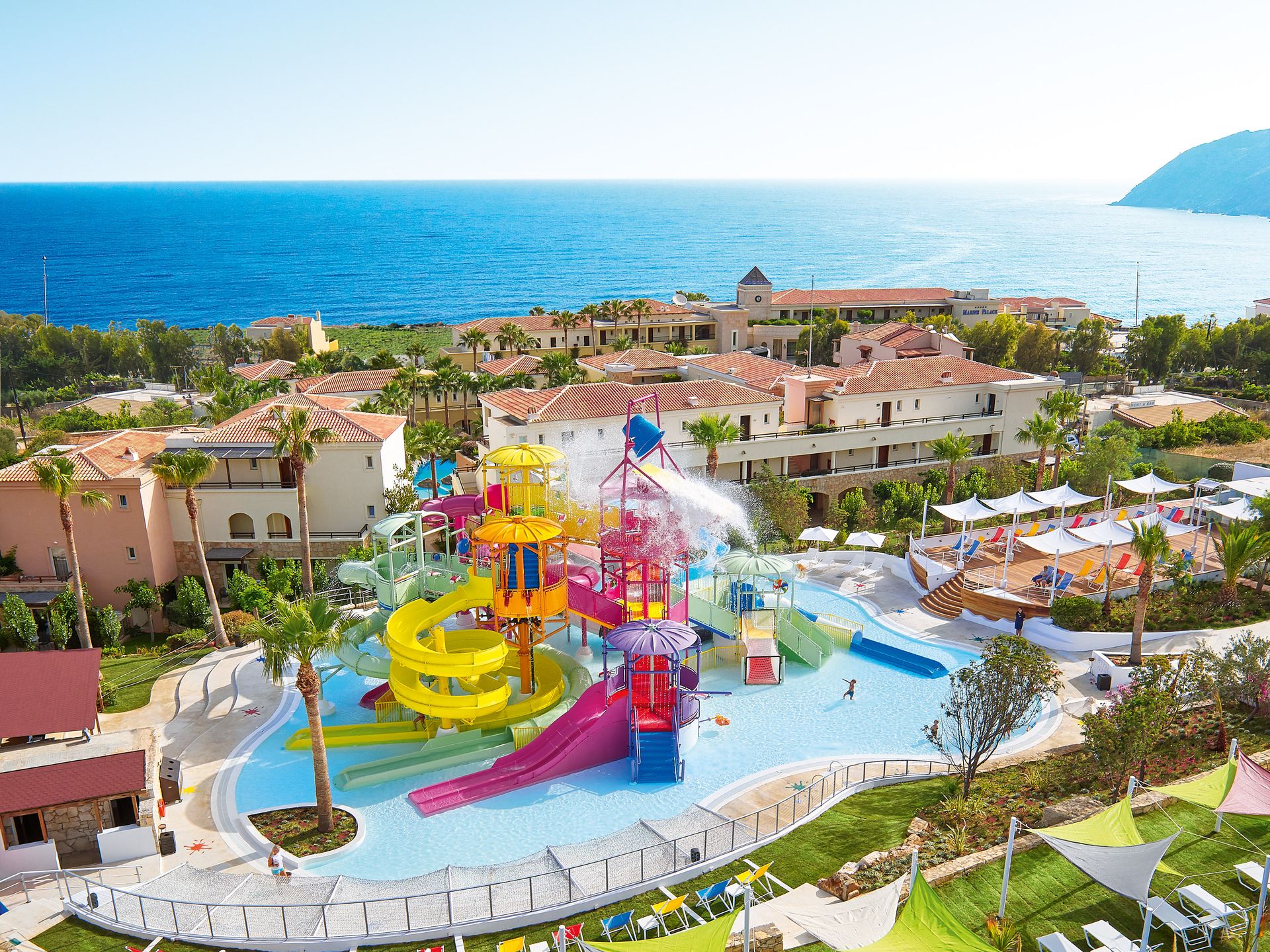 Grecotel Marine Palace & Aqua Park Suites in Rethymno, Crete, Greece ...