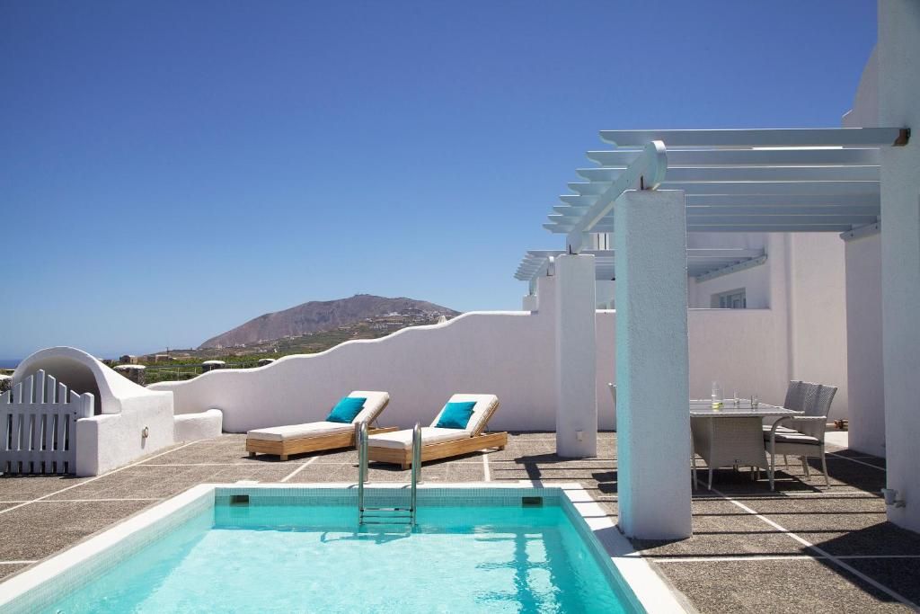 Two-Bedroom Villa with Private Pool - El Greco Hotel Santorini Fira ...