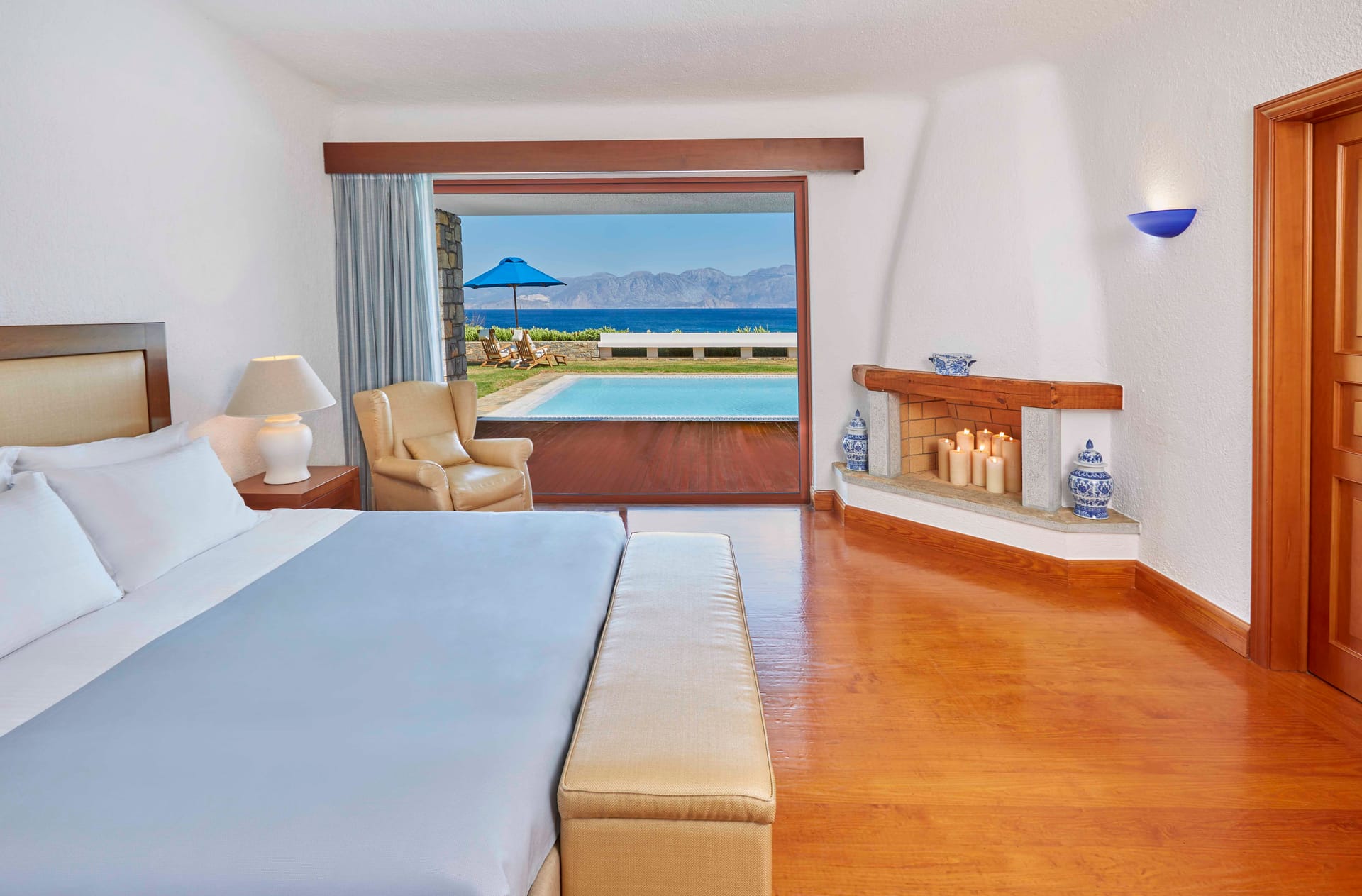 The Palace Suite Sea View with a Private Heated Pool - Elounda Bay ...