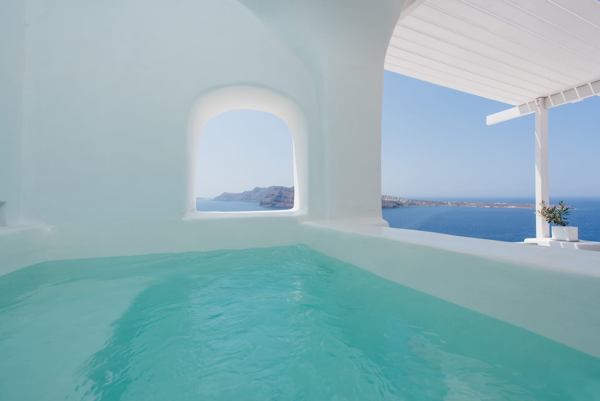 Summer Lovers Villa with Private Whirlpool & Caldera View - Fanari ...