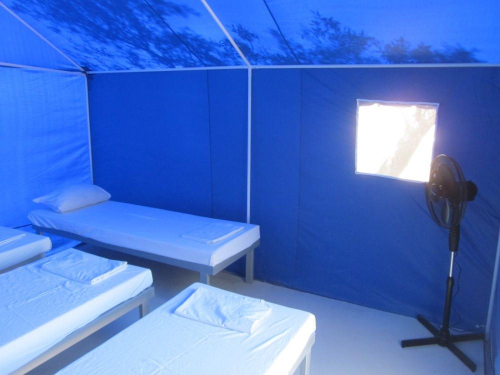 TWB Tent With Beds - Far Out Beach Club Ios, Cyclades, Greece | Book Online