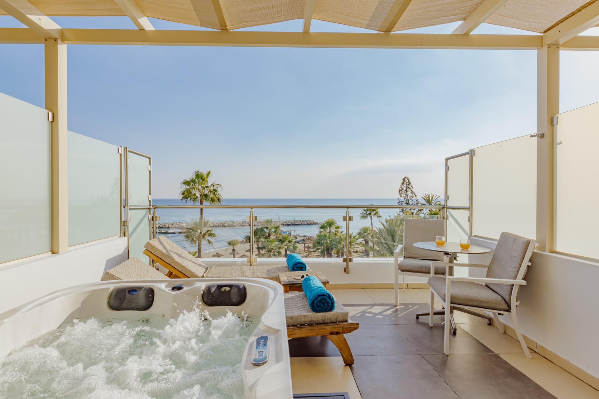 Mini Full Sea View Suite with Private Outdoor Jacuzzi & Terrace ...