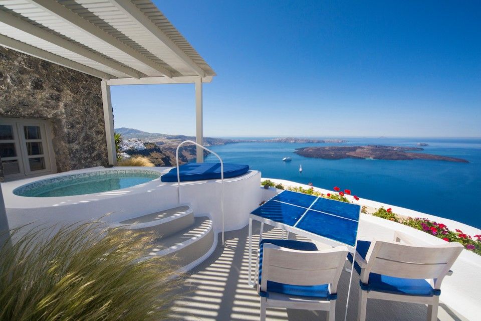 Caldera Suite with Sea View and Outdoor Jetted Plunge Pool - Iconic ...
