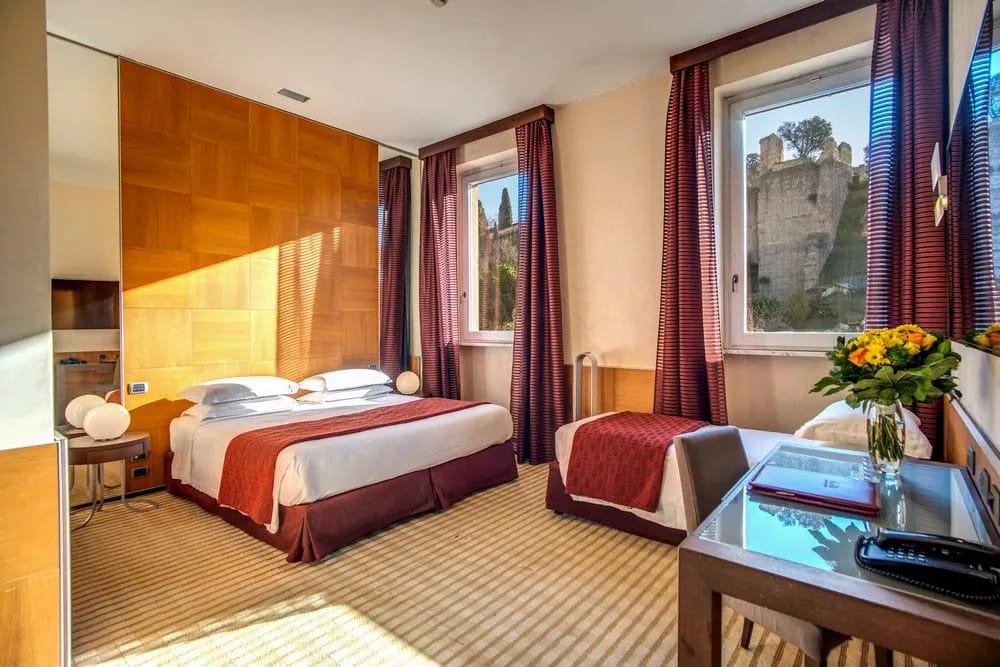 Two Connecting Rooms - 4 PAX - Kolbe Hotel Rome | Book Online
