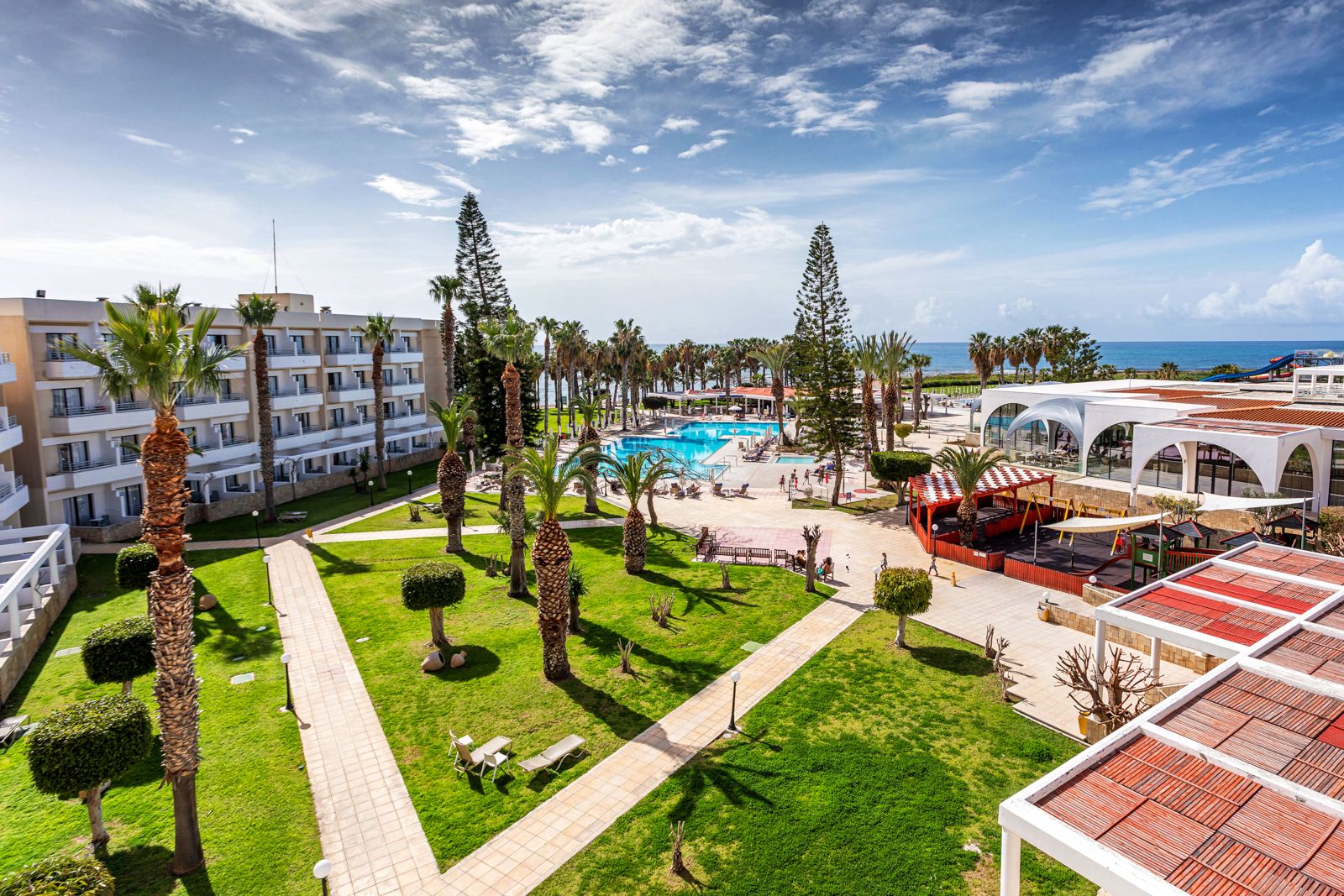 Four-bedded Room with Sea view - Louis Phaethon Beach Hotel, Paphos ...