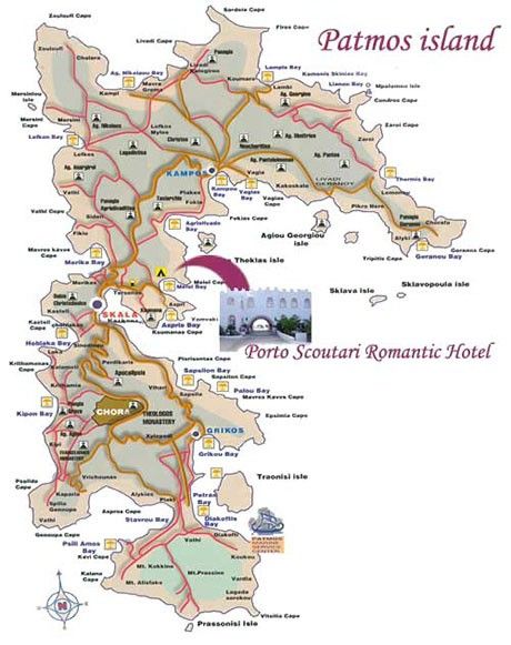 Patmos Map