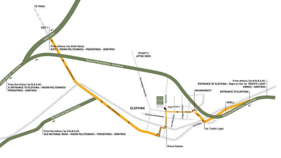 Map & directions - Elefsina Hotel, a 4-Star Hotel in Elefsina City ... Map & directions - Elefsina Hotel, a 4-Star Hotel in Elefsina City ...