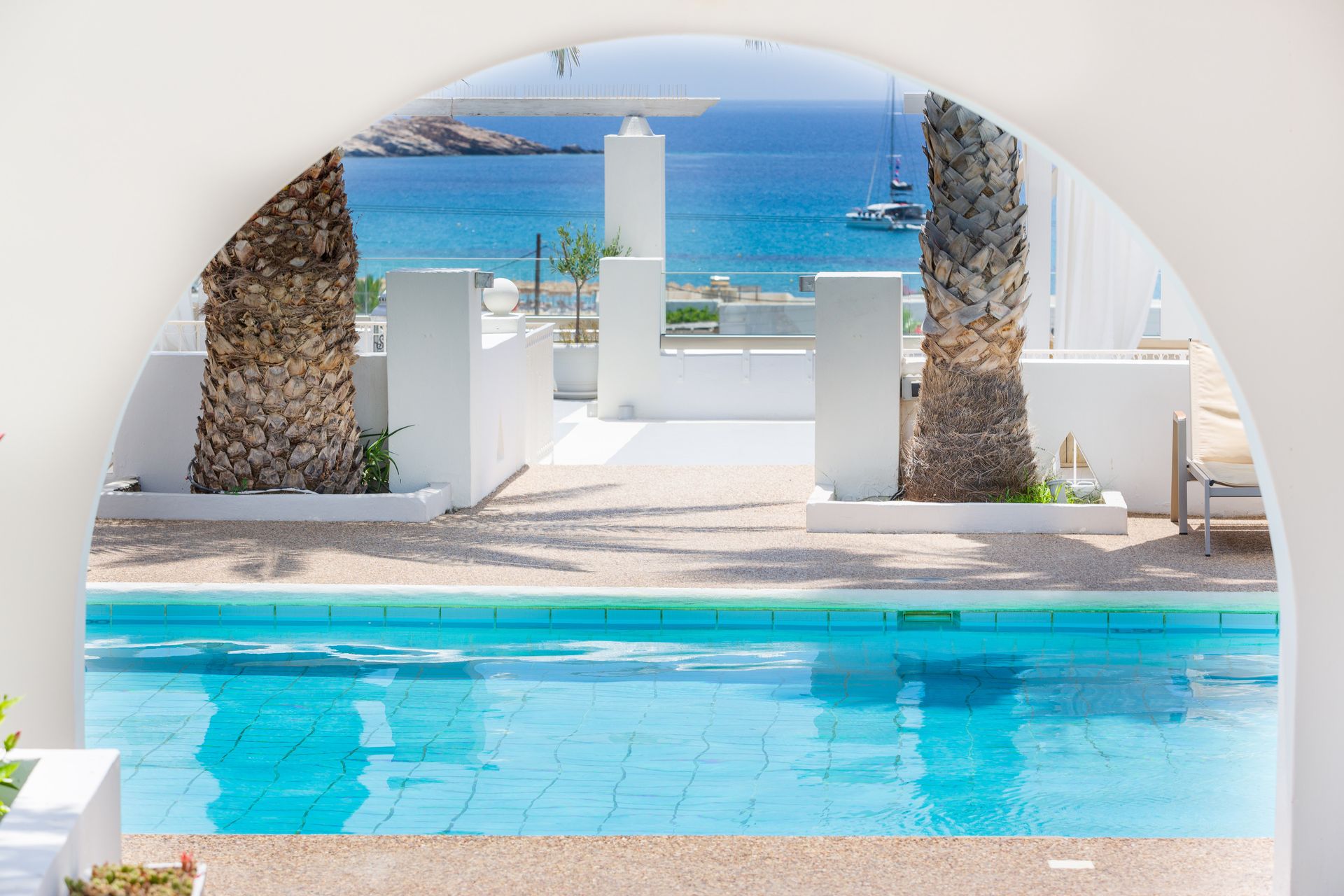 Marcos Beach Hotel Ios | Hotel in Mylopotas Ios Island Greece | Book Online