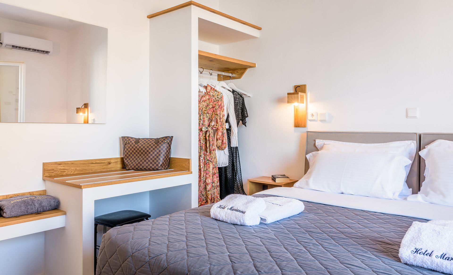 Double room with balcony and sea view - Marianna Hotel Santorini ...