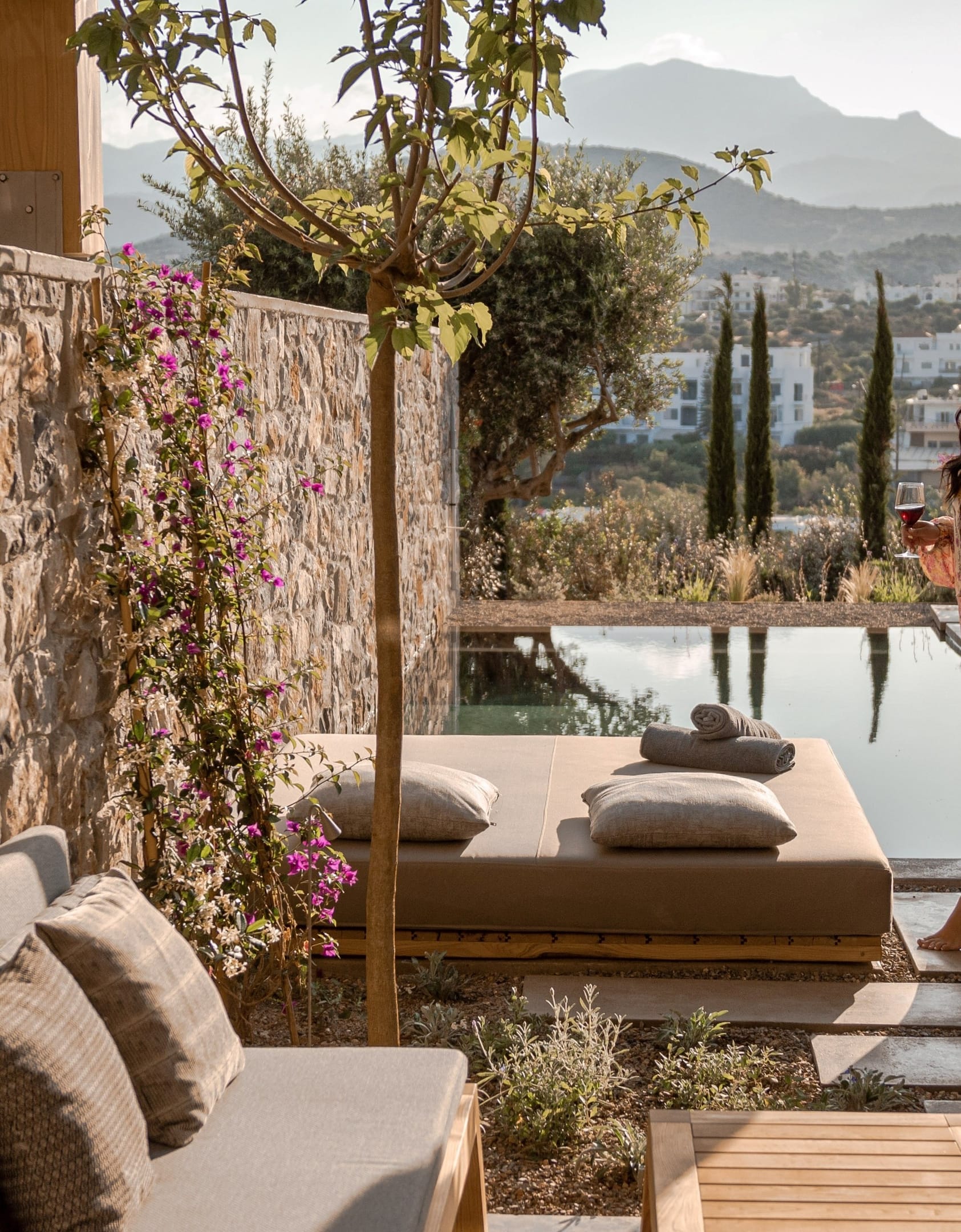 Euphoria Junior Suite with Private Pool - Minos Palace hotel & suites ...