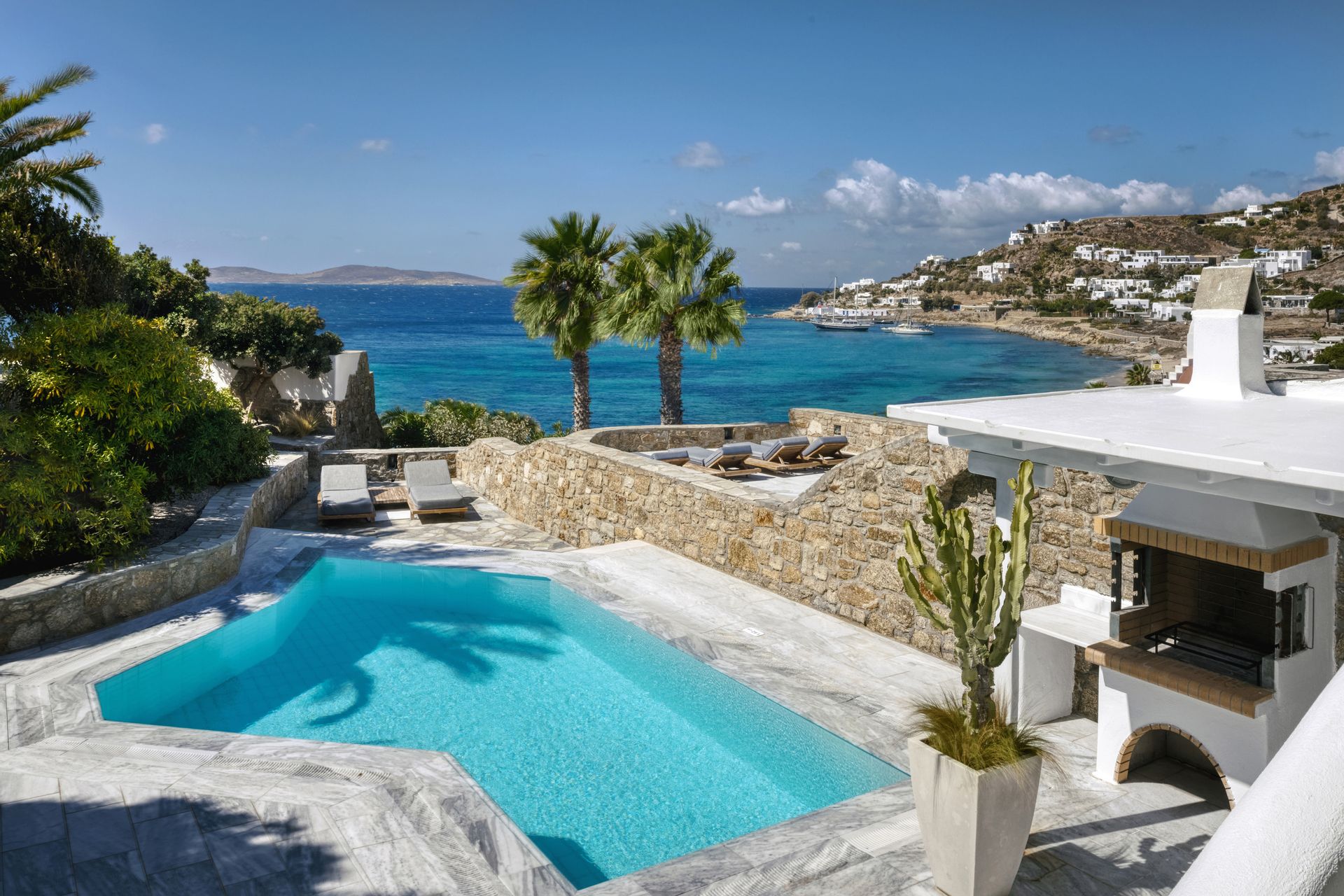 Suite Sea View with Private Pool - Mykonos Grand Hotel & Resort ...