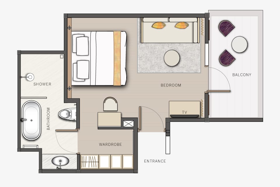 Deluxe Chalet [44.45 - 47.28 m²] – Advance Purchase Rate - Padma Resort ...