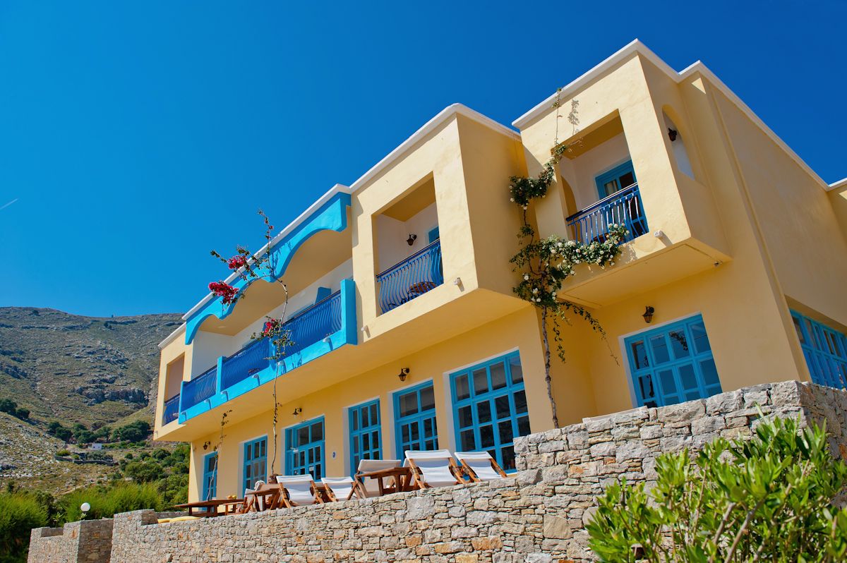 Pedi Beach Hotel Pedi Symi Island Greece | Book Online