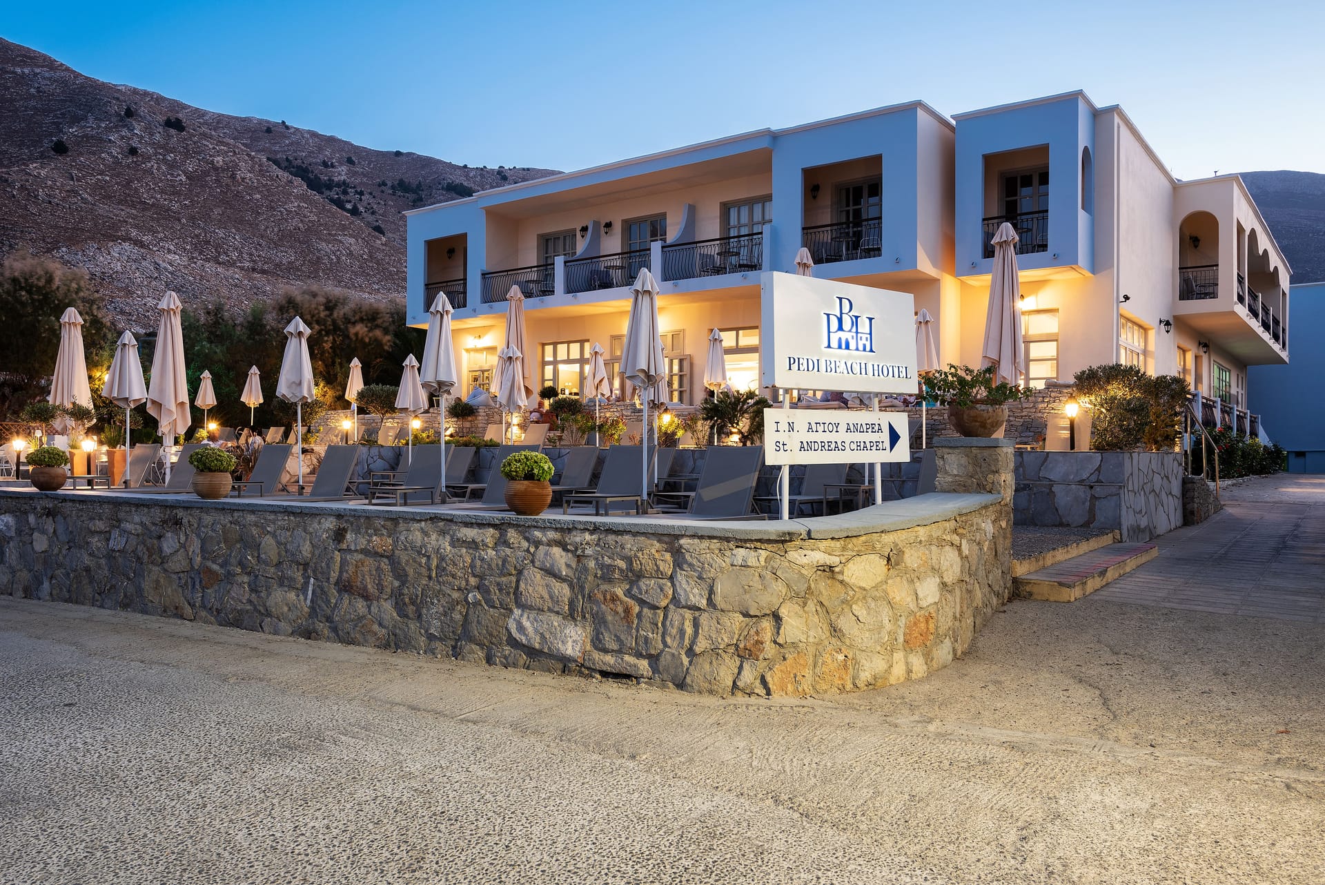 Pedi Beach Hotel Pedi Symi Island Greece | Book Online