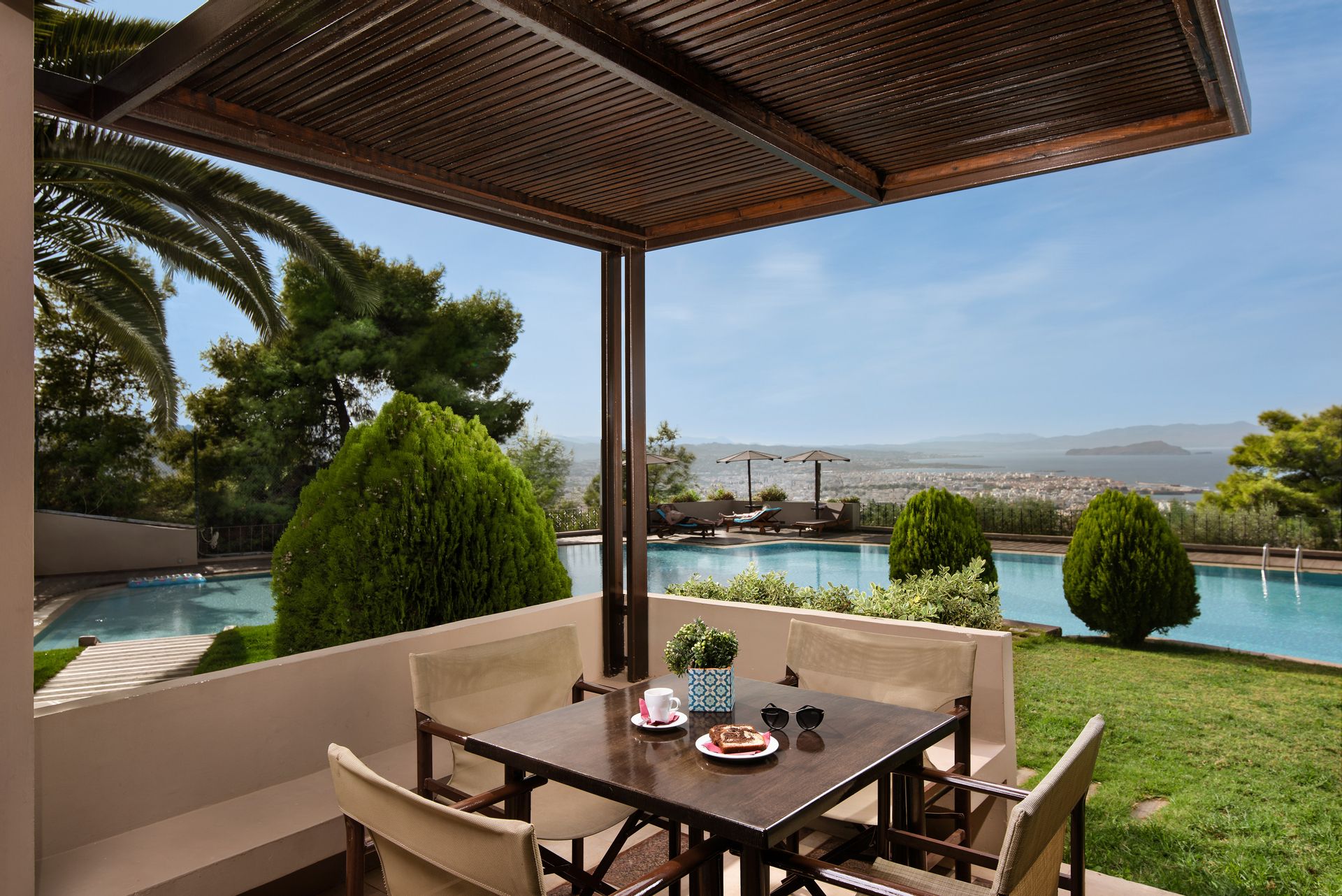 Triple Room with Pool view - Royal Sun Hotel Chania Crete Greece | Book ...