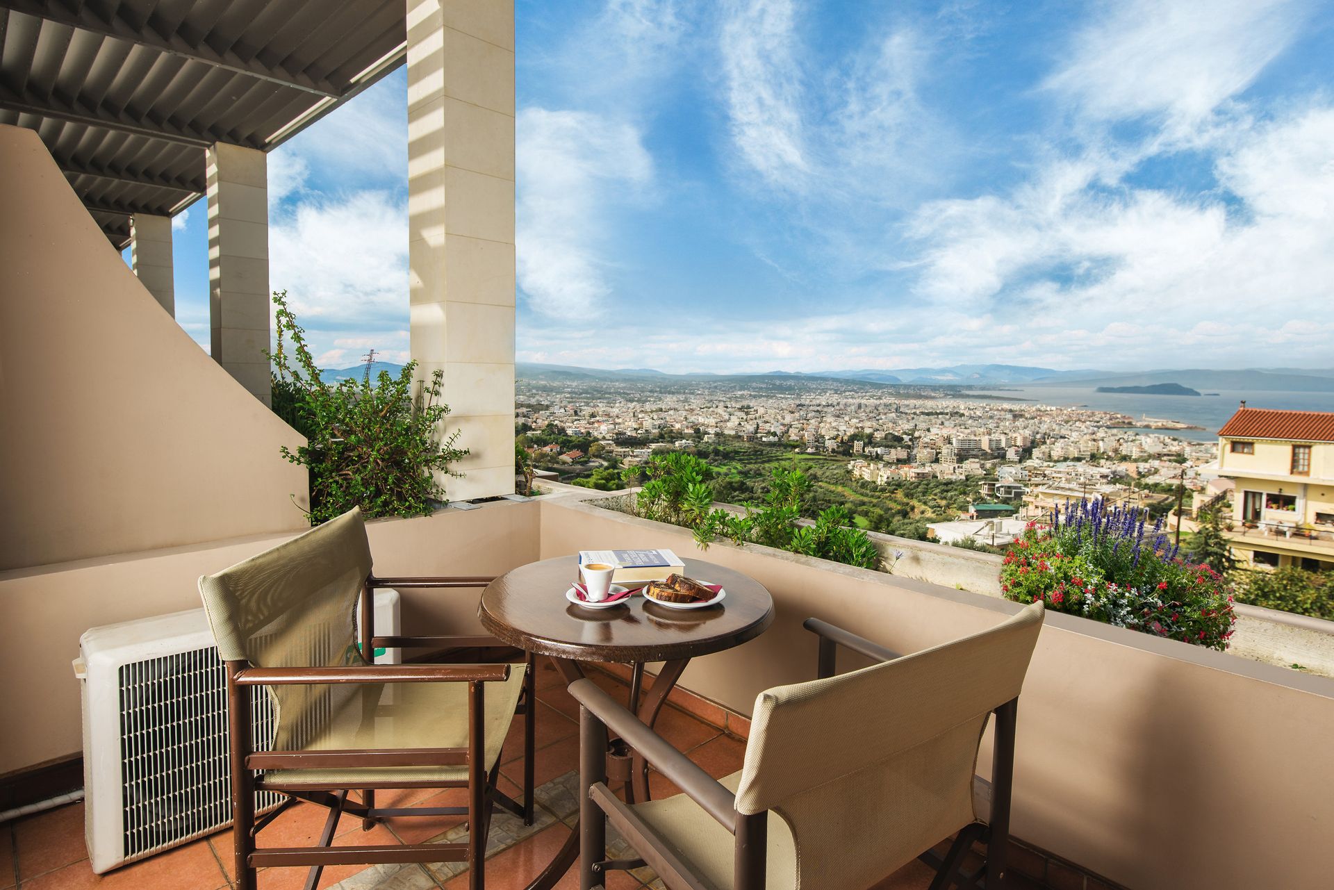 Economy Double room with partial town view - Royal Sun Hotel Chania ...