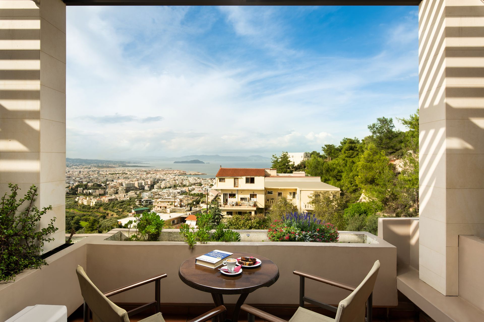 Economy Double room with partial town view - Royal Sun Hotel Chania ...