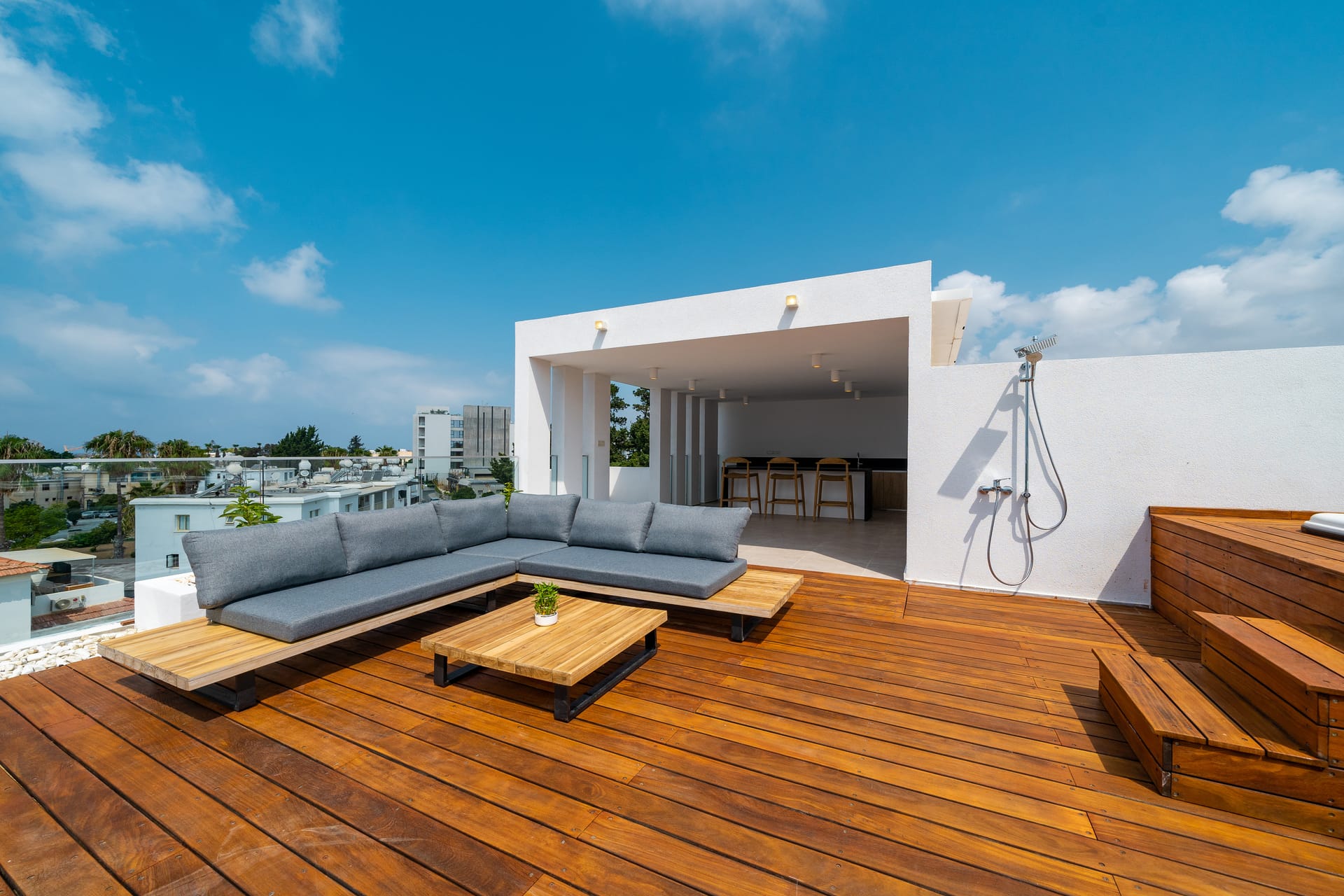 Executive Three-Bedroom Penthouse with Sea view & Jacuzzi - Silver Park, Paphos, Cyprus | Book ...