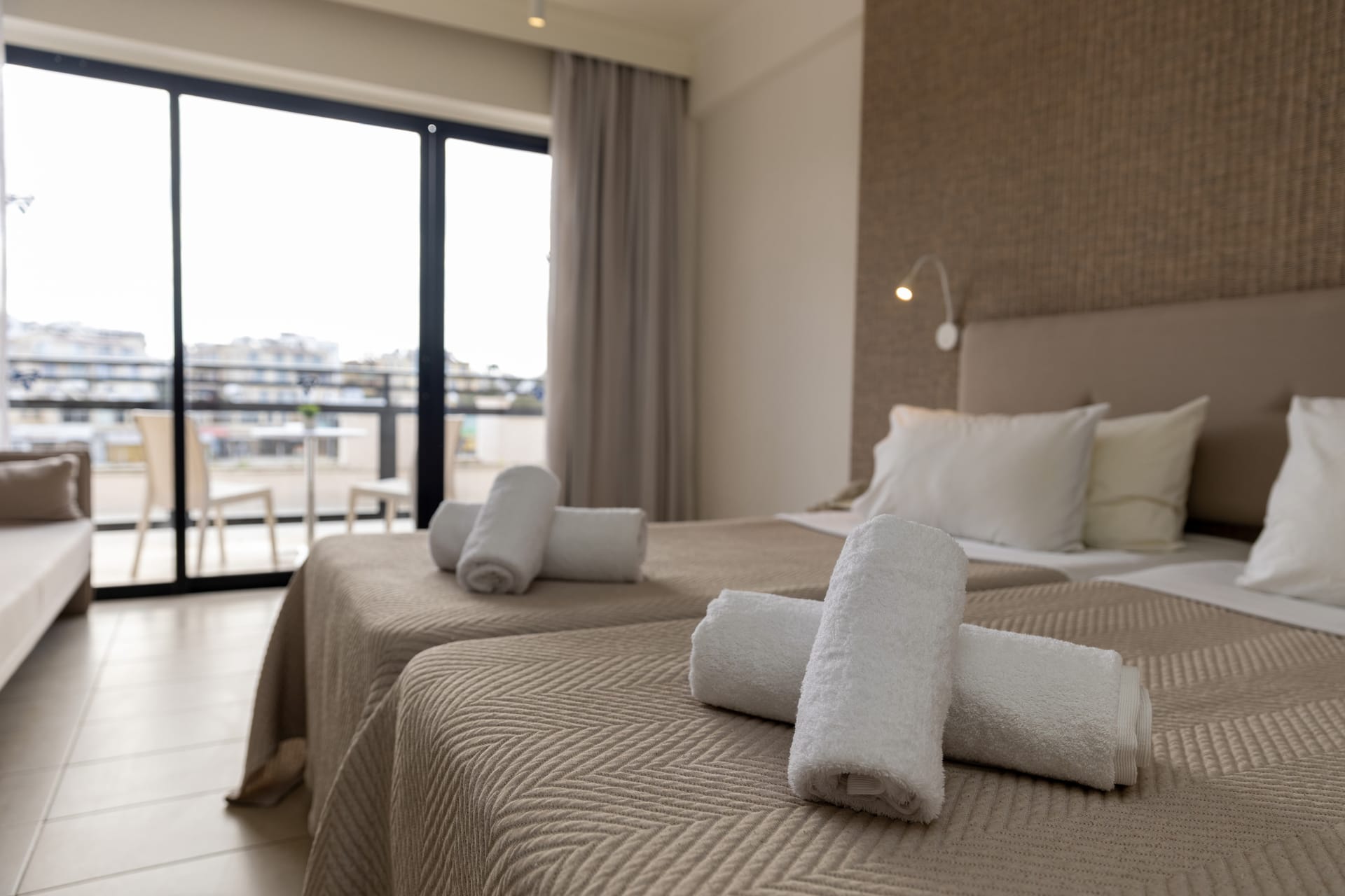 Twin Room with Inland View - Venus Beach Hotel, Paphos, Cyprus | Book ...