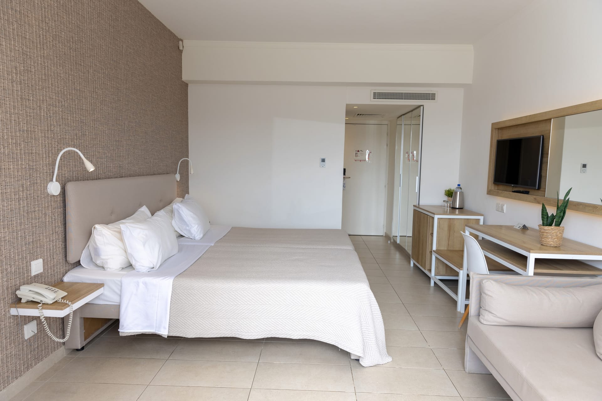 Twin Room with Inland View - Venus Beach Hotel, Paphos, Cyprus | Book ...
